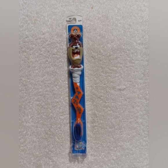 Warner Bros. | Other | Vintage Looney Tunes Taz Soft Zoothbrush ...
